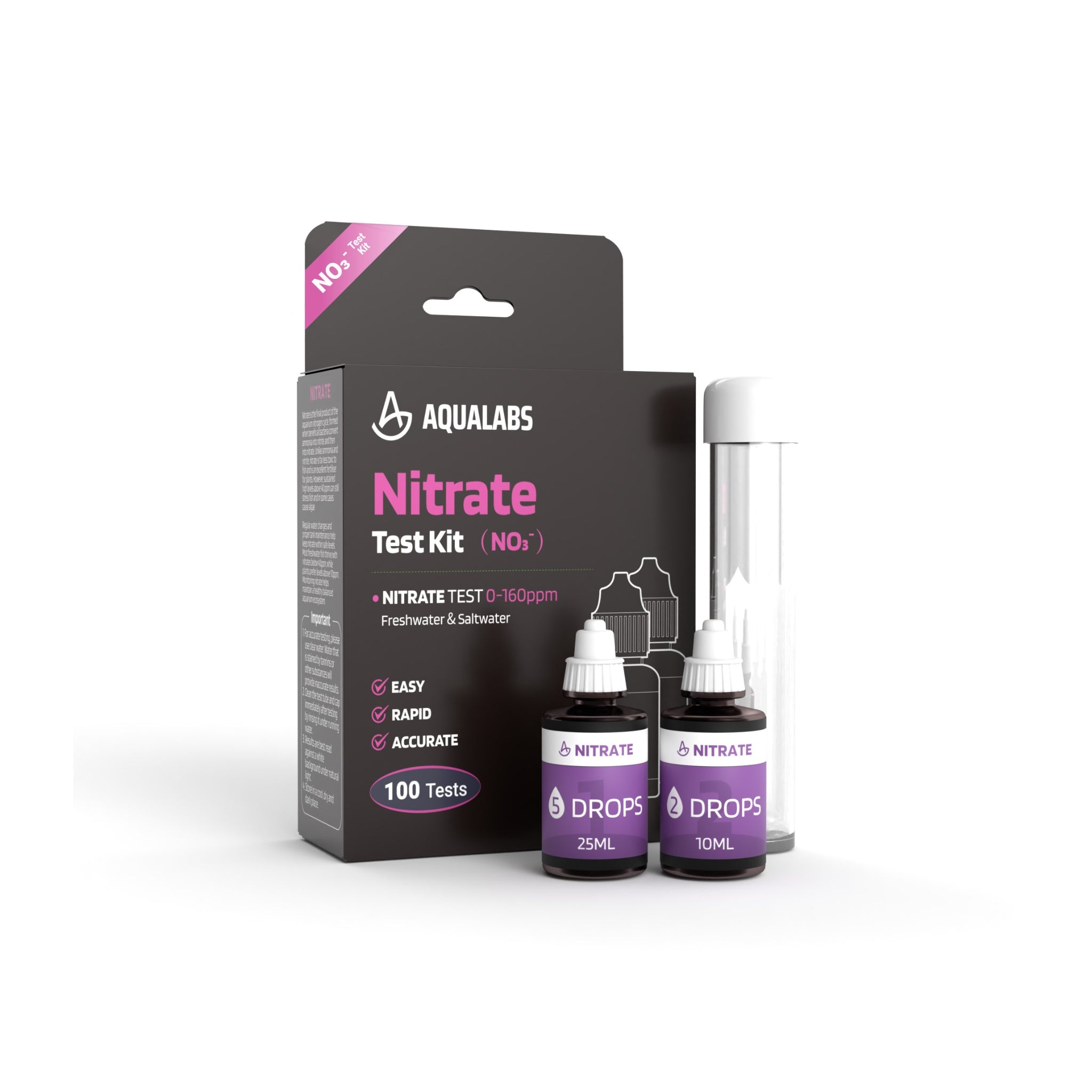 AquaLabs Nitrate Test Kit - Aquarium Test Kit – AQUALABS